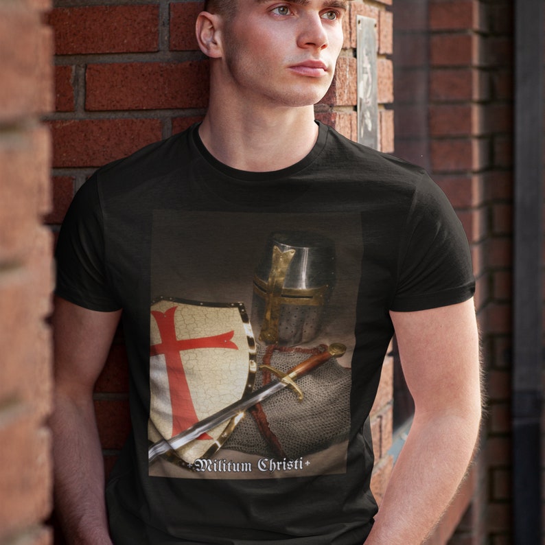 Knights Templar, the Legacy of the Warrior Monks on a Crusader Armor T ...