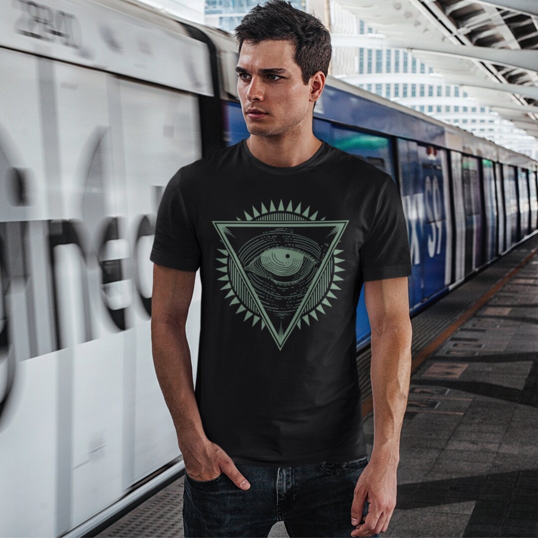 Mystical Shirt With Esoteric and Occult Symbolism of Antiquity ...