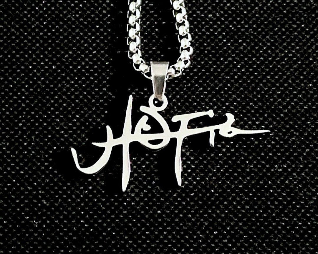 Rapper Chain, Silver Stainless Steel Necklace American Rapper Hip Hop ...