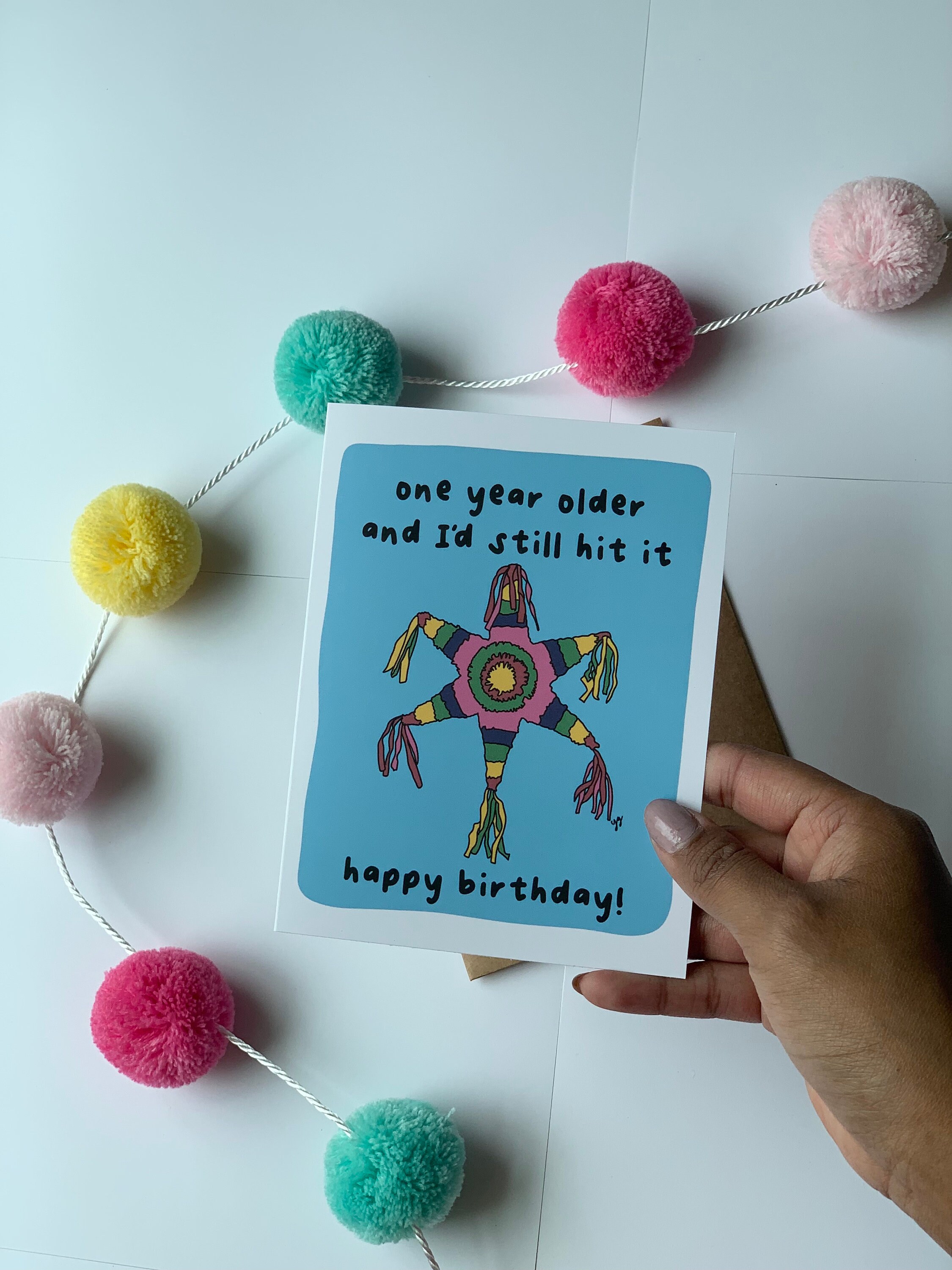 Funny Birthday Card / Punny Card / Greeting Card / Birthday Card for ...