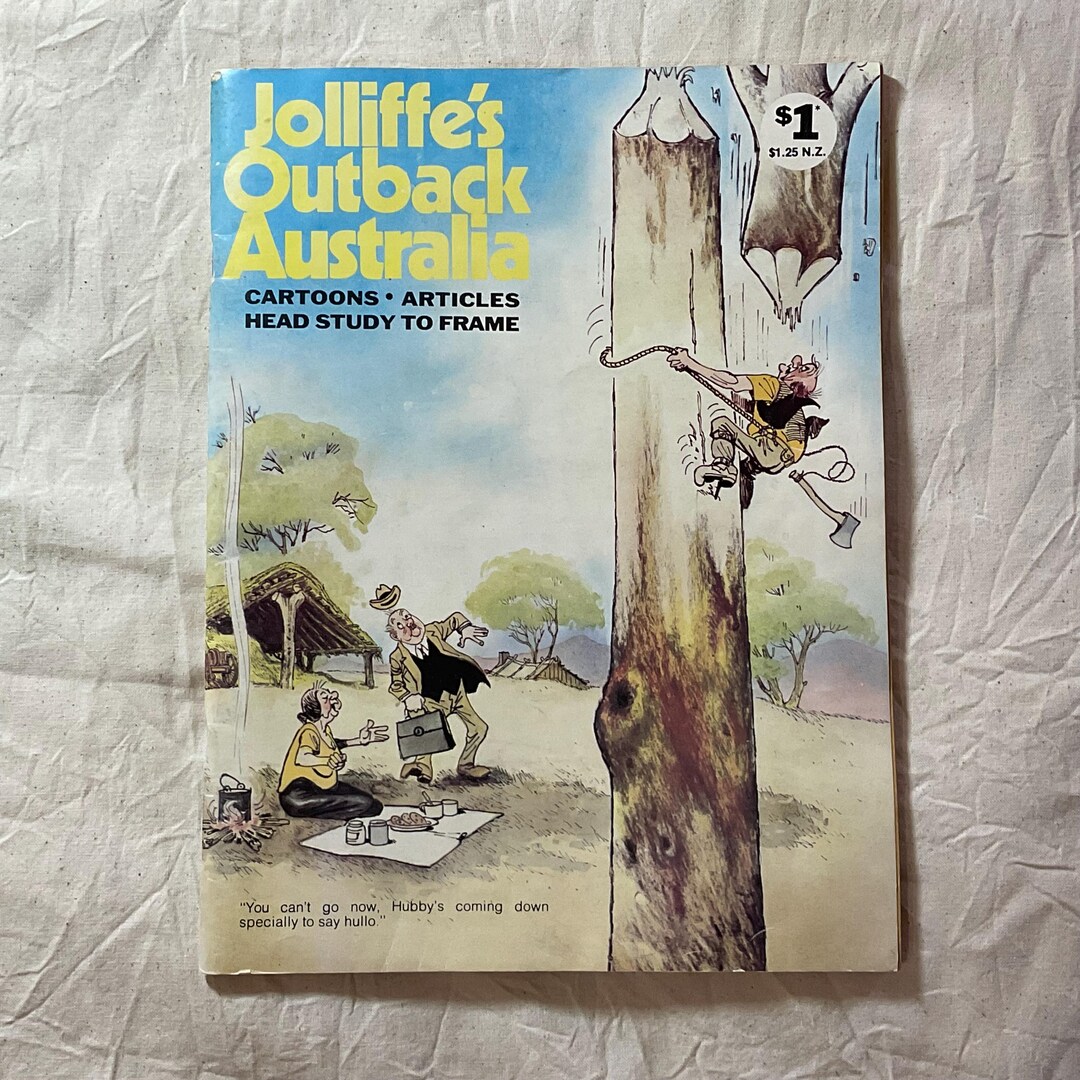 Jolliffe’s Outback Australia - 1979 - Vintage Comic - Etsy