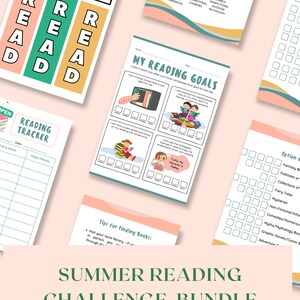 Year Long Reading Challenge - Etsy