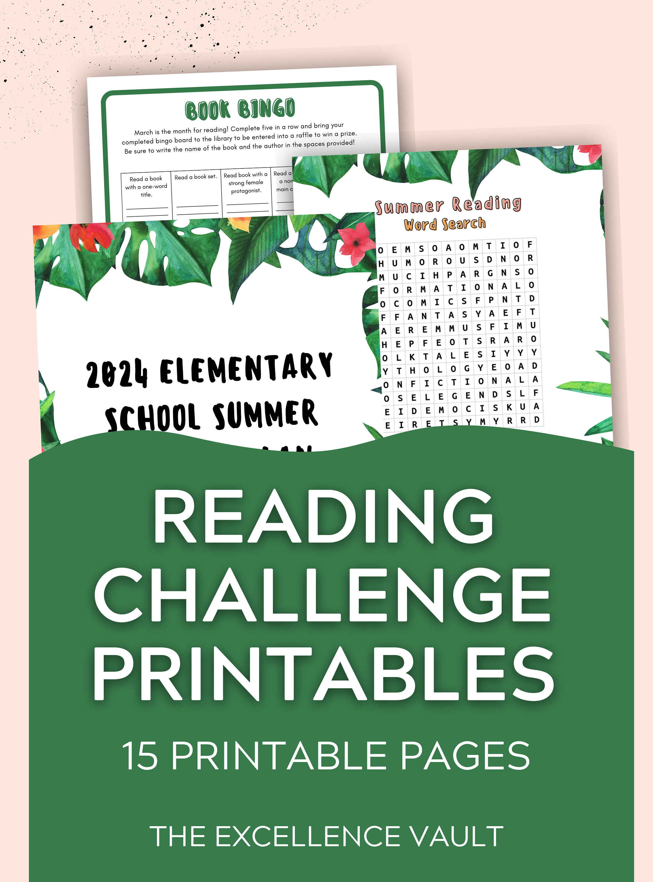 Summer Reading Challenge- 2024 - Etsy