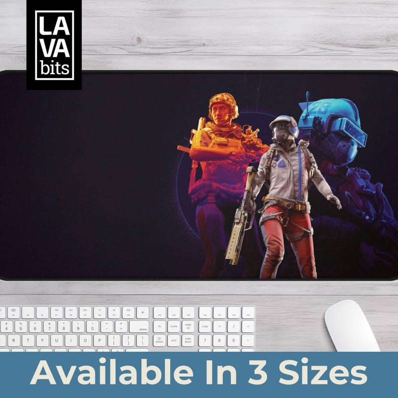 ARC Raiders Inspired Desk Mat | Squad Sci-fi Mousepad | Shooter Gaming ...