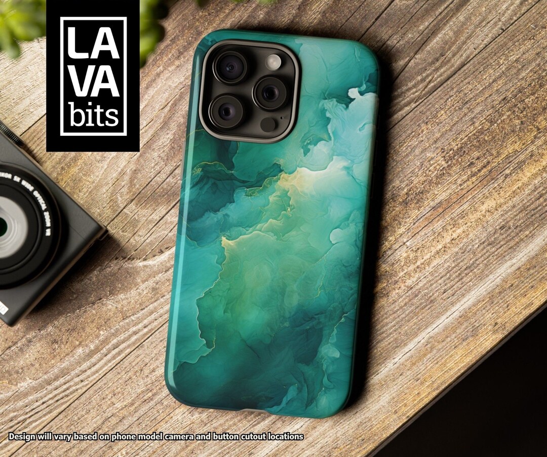 Jade Stone Phone Case for iPhone 15, iPhone 15 Pro, iPhone 14, iPhone ...