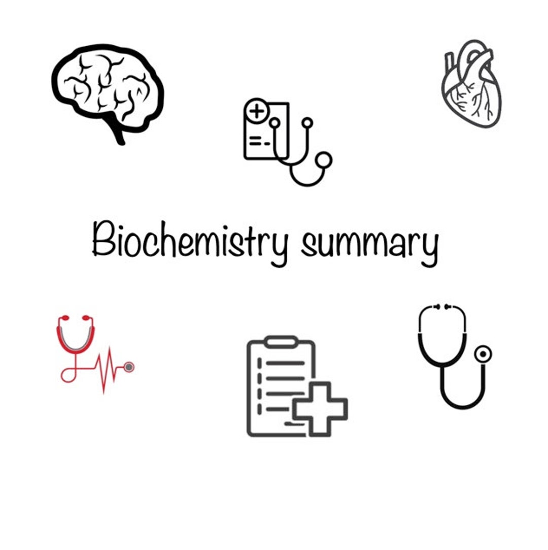 Biochemistry Summary and Handbook Bundle - Etsy