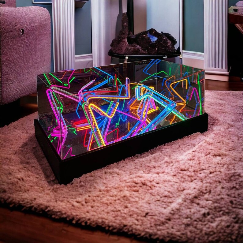 Custom Neon Table Neon Furniture Neon Decorations Led Table Coffee ...
