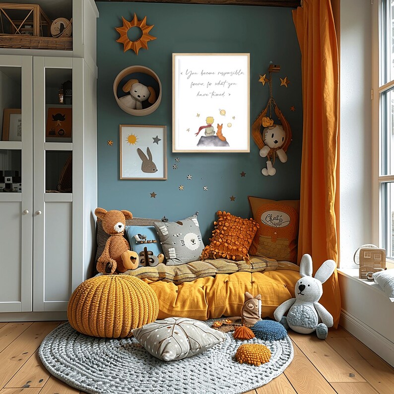 The Little Prince Poster Print, the Little Prince Wall Art, the Little ...