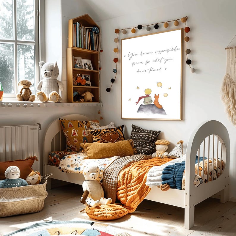 The Little Prince Poster Print, the Little Prince Wall Art, the Little ...