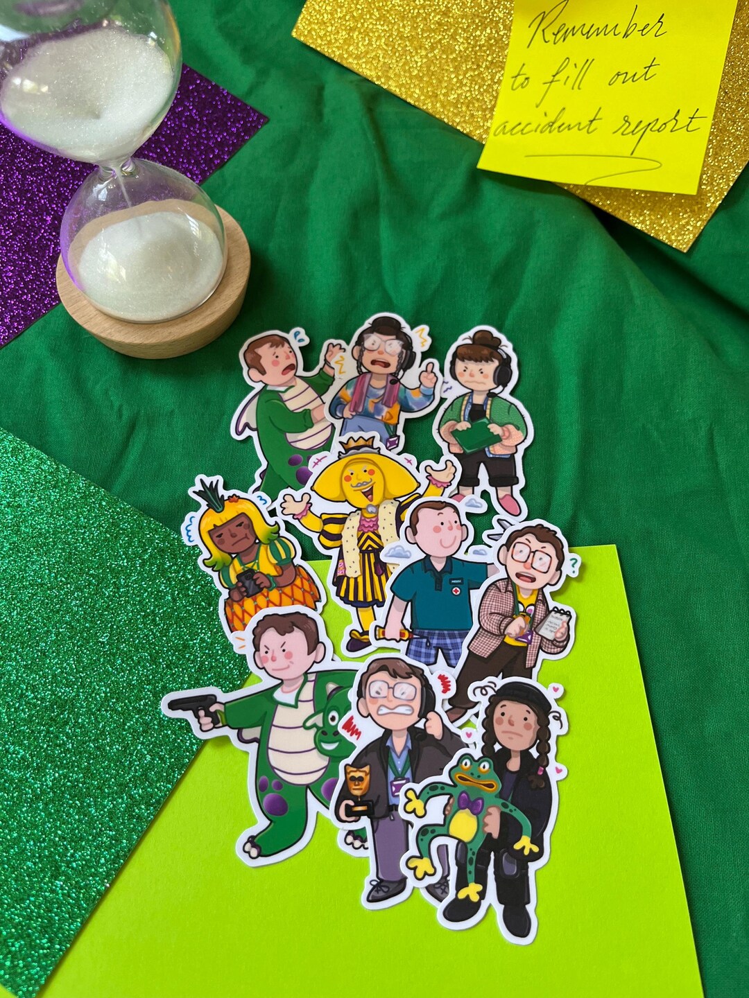 Good Luck Studio Mischief Theatre Sticker Pack - Etsy