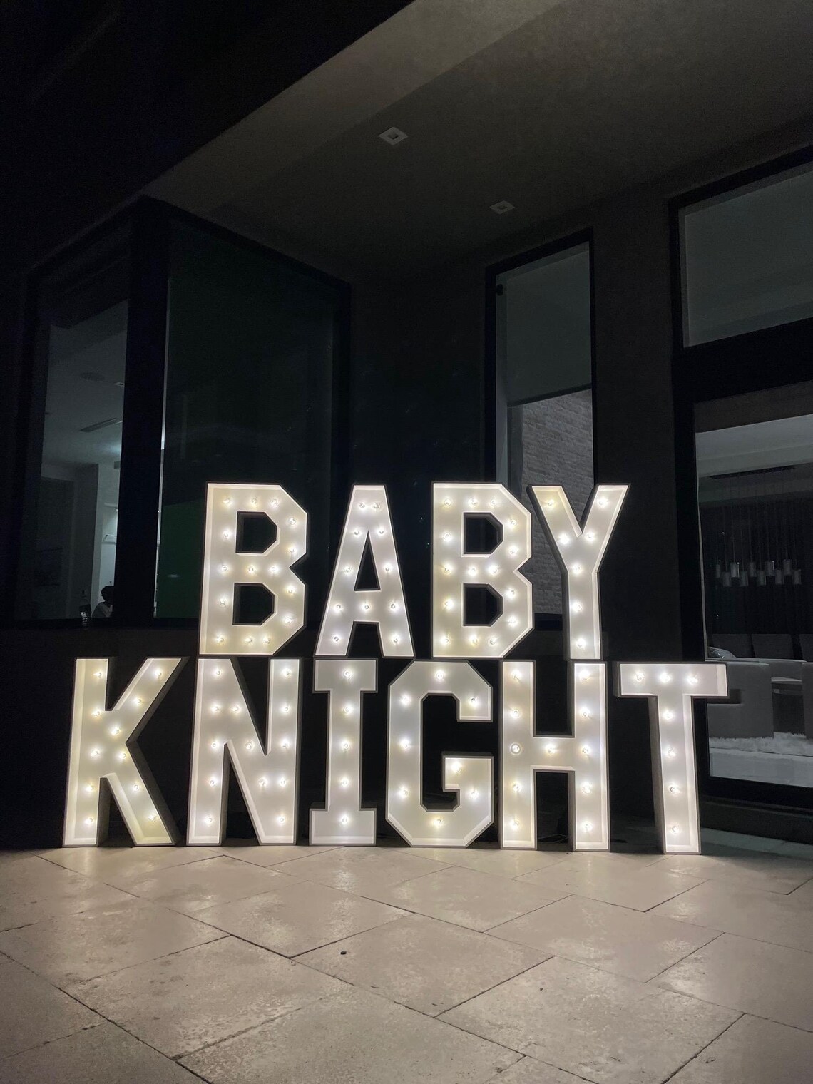 4FT Marquee Letters, Numbers | 3D Letters | Large Light up Letters ...