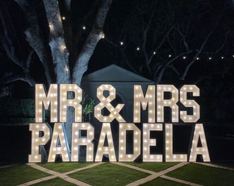 Marquee Letters - Etsy