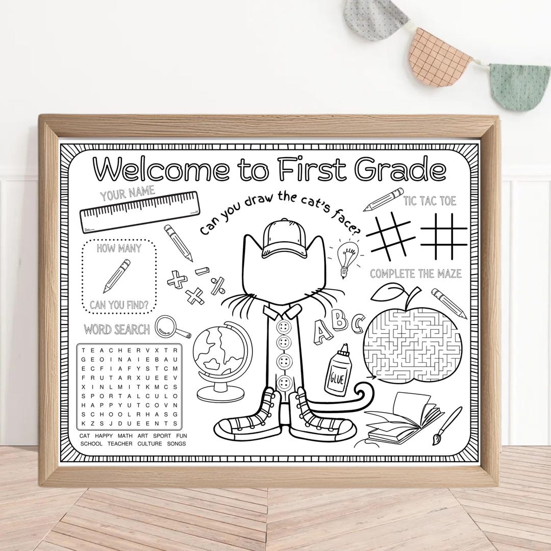 Back to School | Graduation Activity Sheet | Classroom Activity Sheet ...