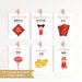 Lunar New Year Flashcards in Traditional Chinese With Pin Yin Learn ...