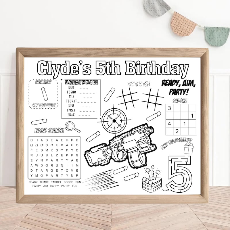 Nerf Wars Games - Etsy