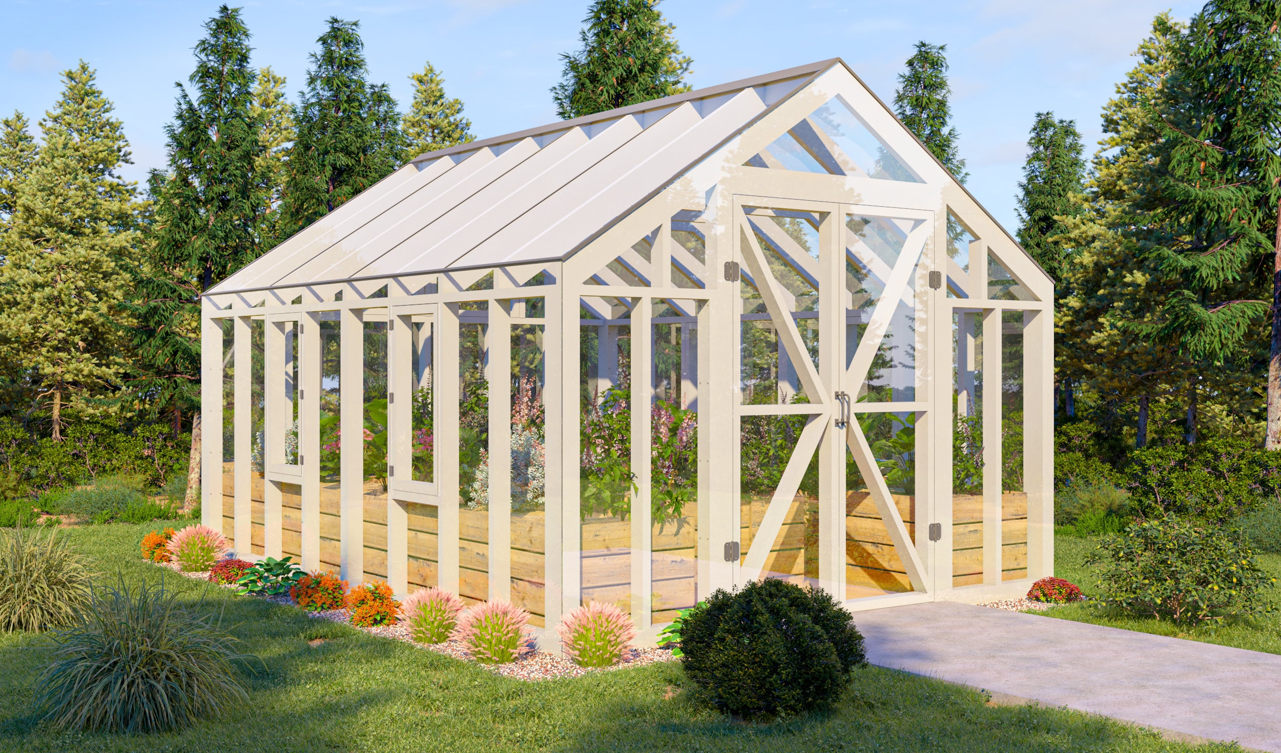 Building A Wooden Greenhouse