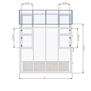 Small 6x8 Greenhouse Plans Featuring Raised Garden Beds | DIY Backyard ...