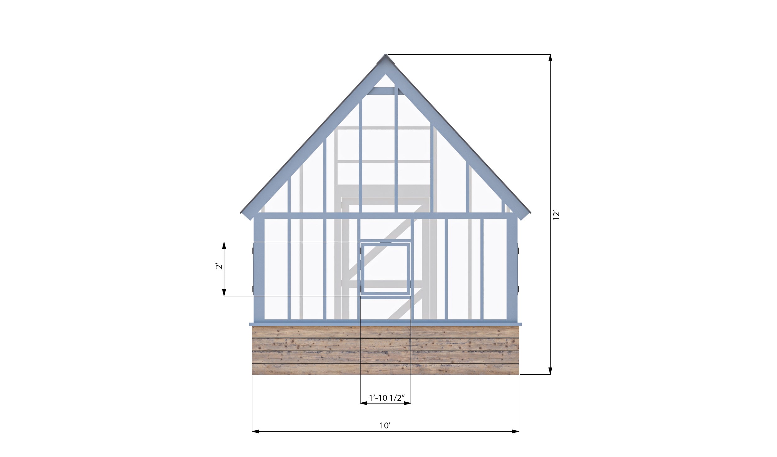 10x10 DIY Greenhouse Plans With Garden Beds - Etsy