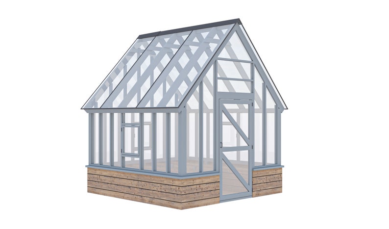 10x10 Greenhouse Plans for Garden Beds | DIY Backyard Design Featuring ...