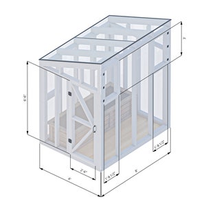 Small 6x8 Greenhouse Plans Featuring Raised Garden Beds | DIY Backyard ...