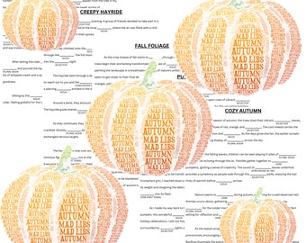 Summer Mad Libs Collection, Party Games, Digital Download - Etsy