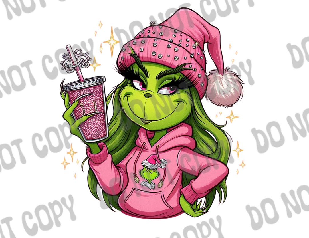 Lady Grinch - Etsy