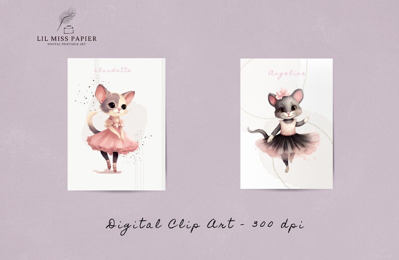 Ballet Cats Clipart Kitty Ballerina Cats Transparent PNG Graphics ...