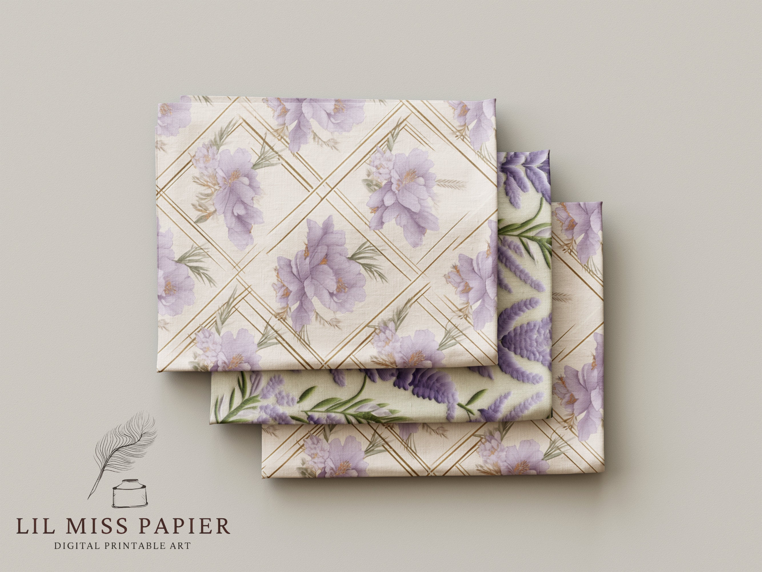 Bridgerton Digital Seamless Pattern Digital Paper Queen Charlotte ...