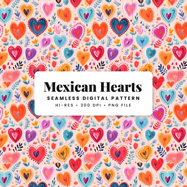 Mexican Heart - Etsy