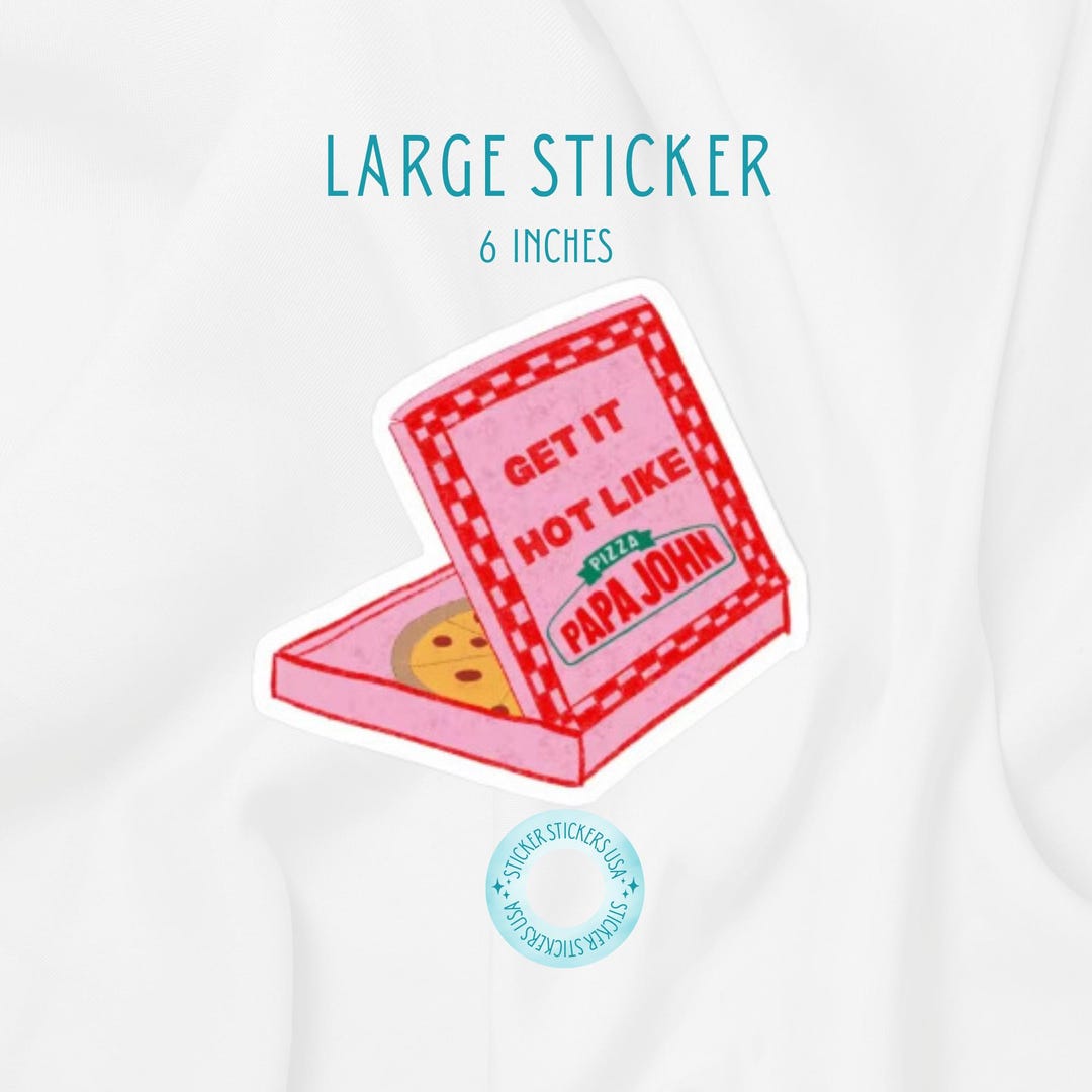 Large Sticker for Laptop Water Bottle Notebook | Pop Singer Hot Like ...