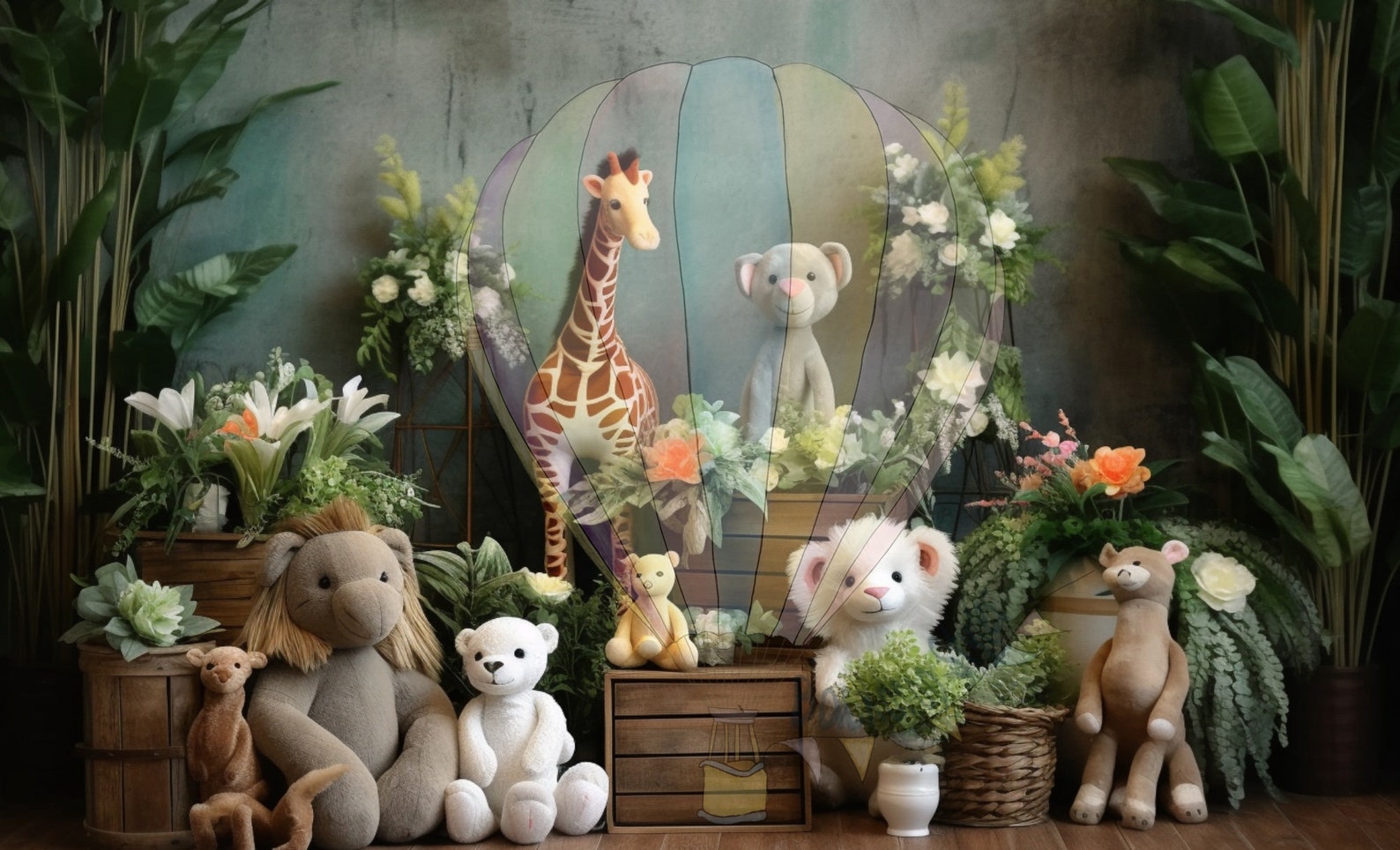 Jungle Backdrops, Safari Backdrop, Wild One Backdrop, Transport Your ...