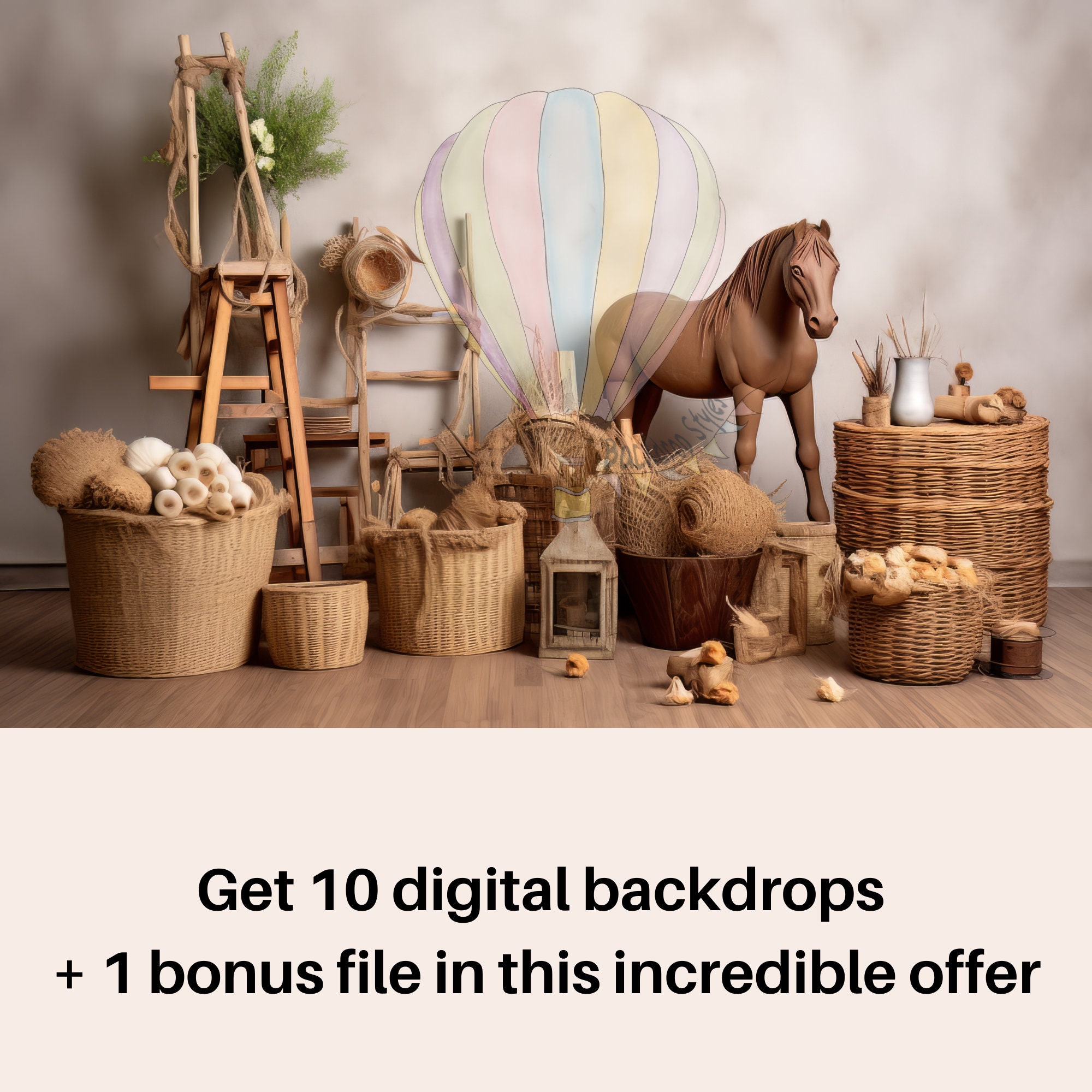 Storybook Backdrop, Superhero Digital Backdrop, Photography Backdrop ...