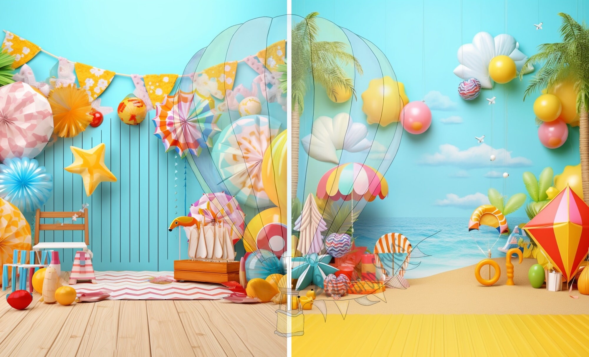 Summer Backdrops for Photography Embrace the Sunny Vibes in Your ...