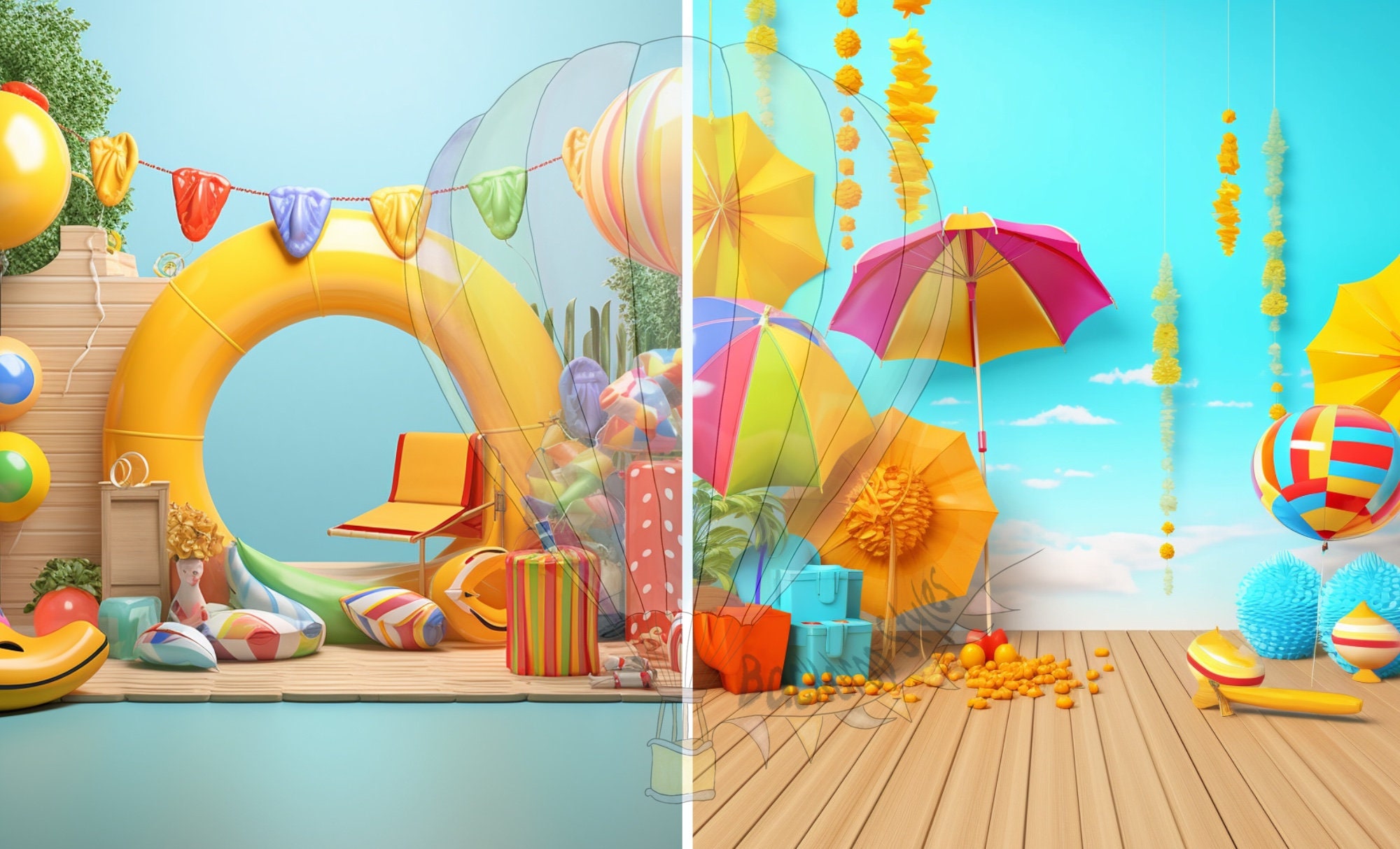 Summer Backdrops for Photography Embrace the Sunny Vibes in Your ...