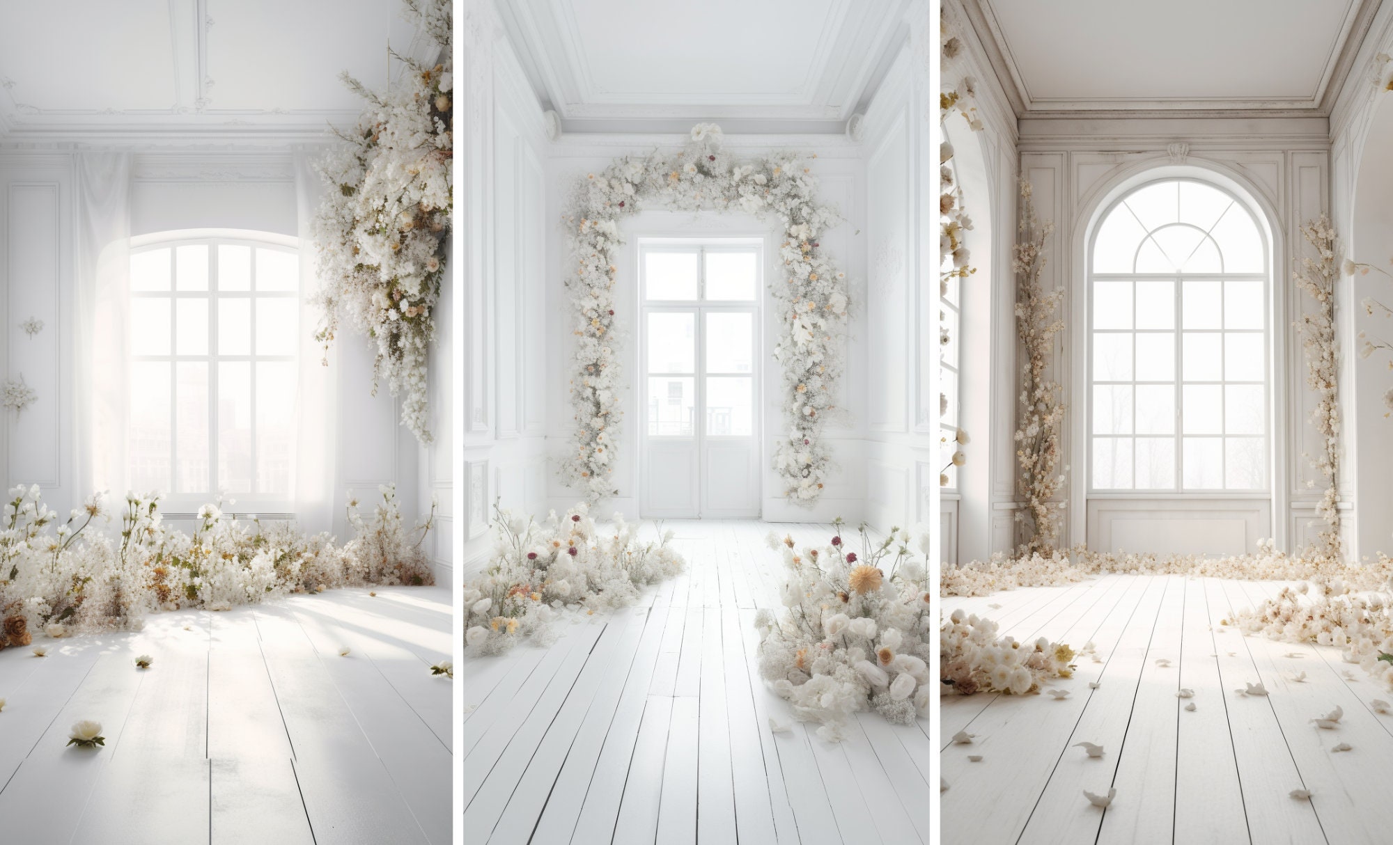 Transform Your Photography With Breathtaking Digital Backdrops: White ...