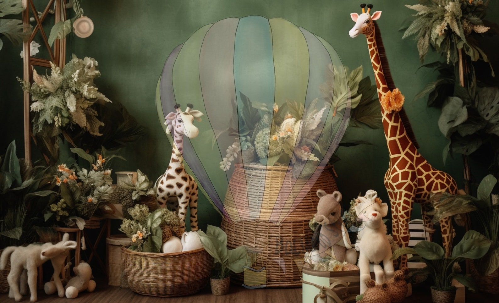 Jungle Backdrops, Safari Backdrop, Wild One Backdrop, Transport Your ...