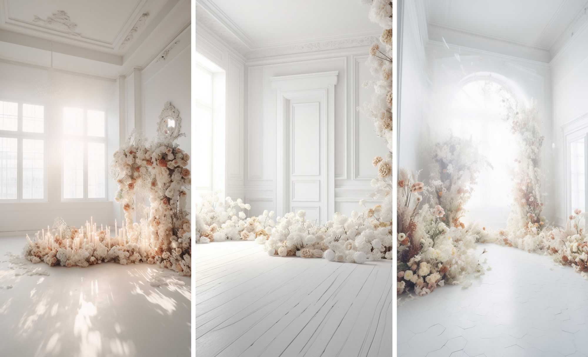 Transform Your Photography With Breathtaking Digital Backdrops: White ...