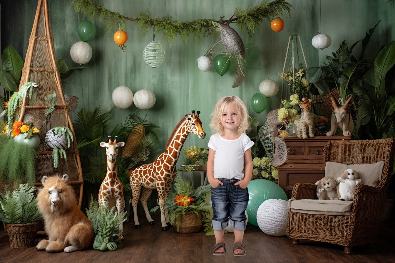 Jungle Backdrops, Safari Backdrop, Wild One Backdrop, Transport Your ...