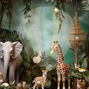 Jungle Backdrops, Safari Backdrop, Wild One Backdrop, Transport Your ...