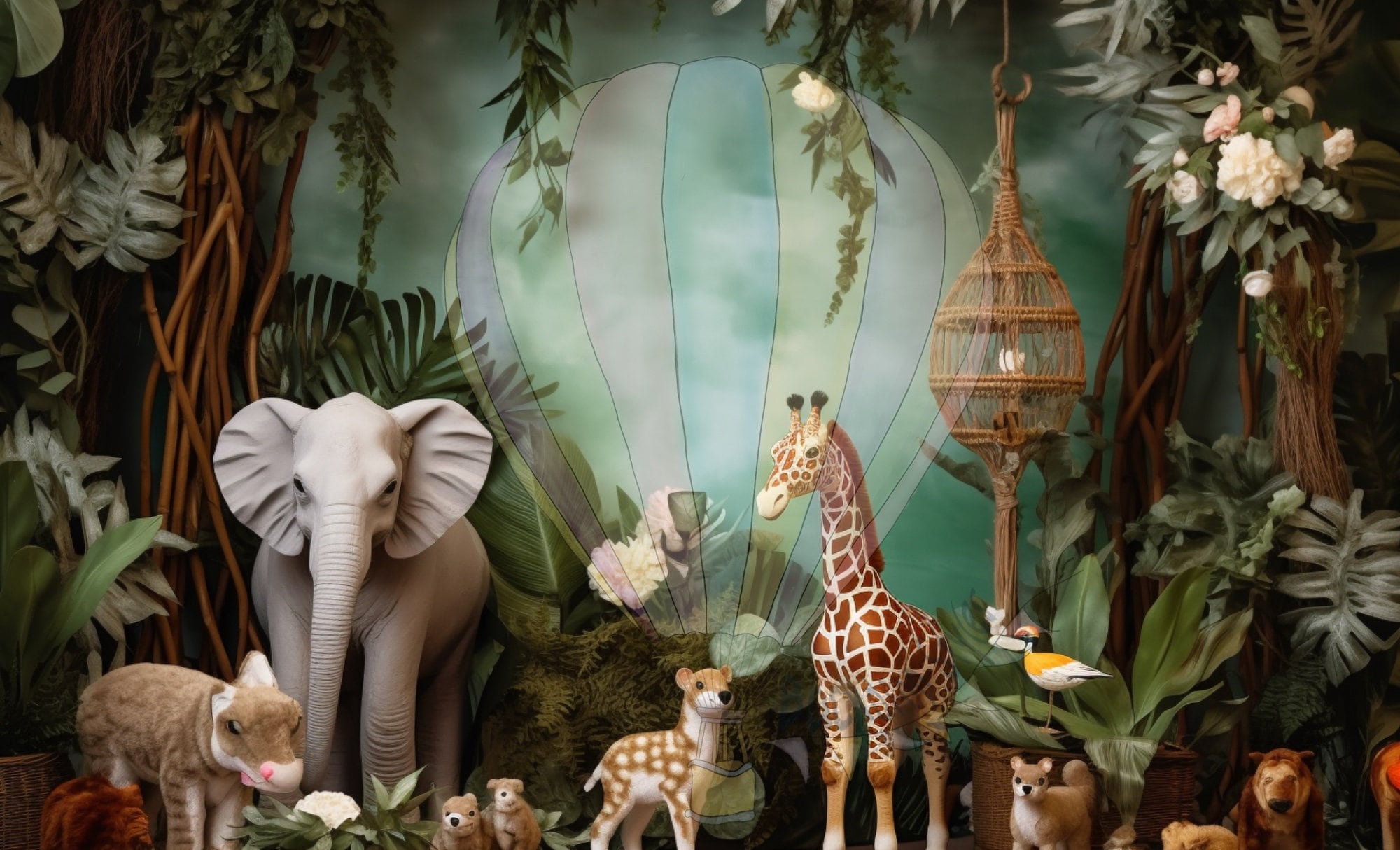 Jungle Backdrops, Safari Backdrop, Wild One Backdrop, Transport Your ...