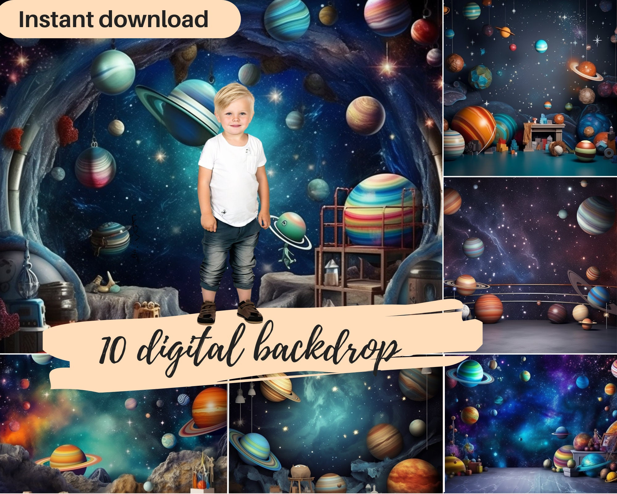 Storybook Backdrop, Superhero Digital Backdrop, Photography Backdrop ...