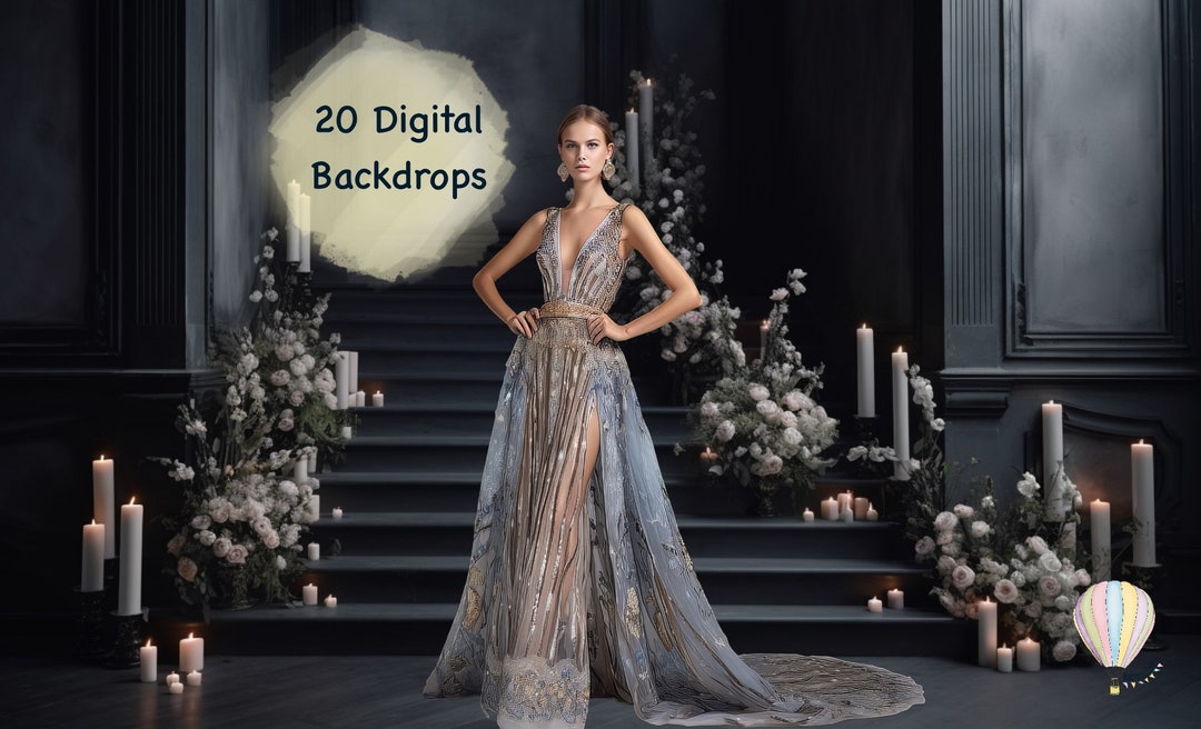 The Grey Room Studio Backdrop Overlays - Transform Your Photos With ...