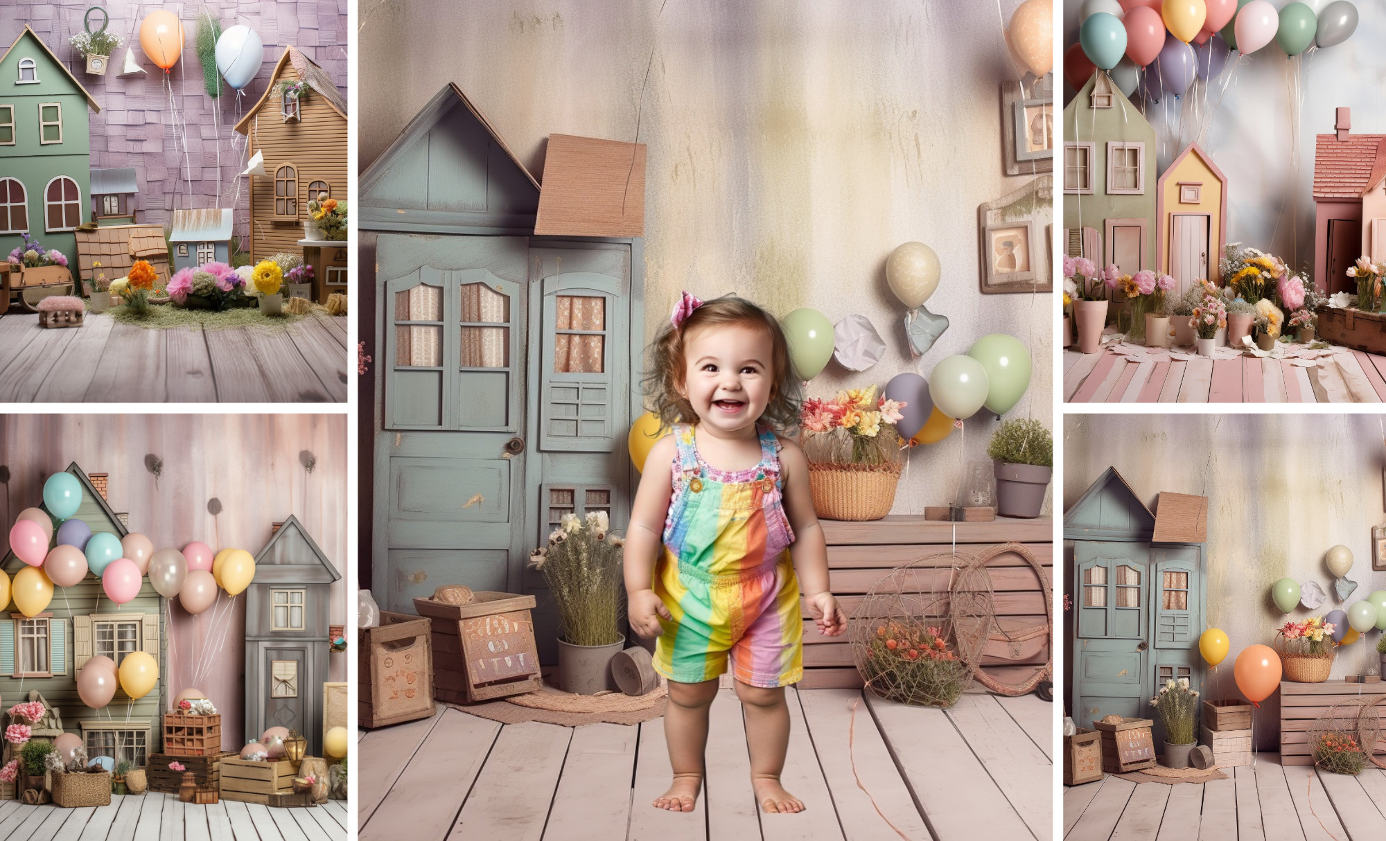 Digital Outdoor Backdrop, Studio Digital Backdrop, Birthday Backdrop ...