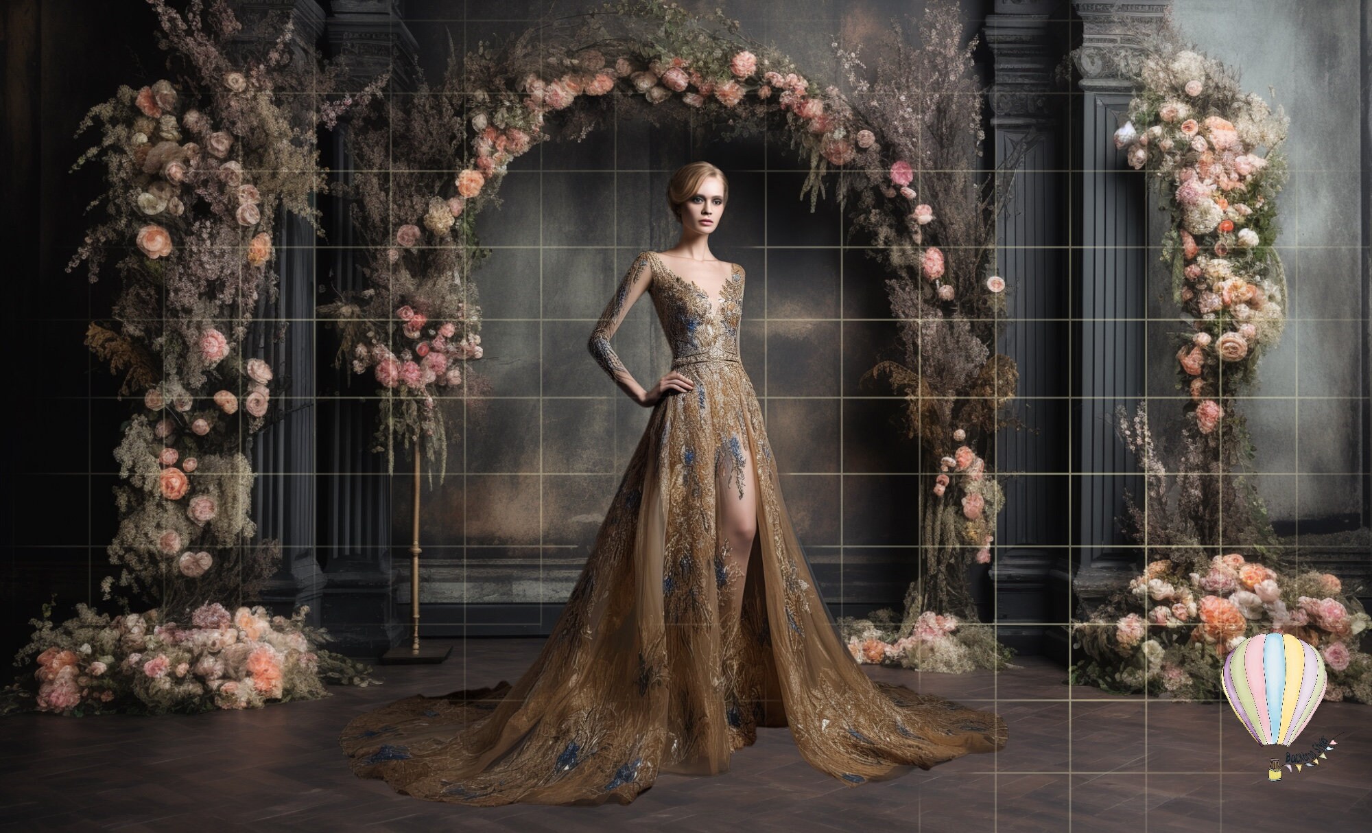 The Grey Room Studio Backdrop Overlays Transform Your Photos With These ...