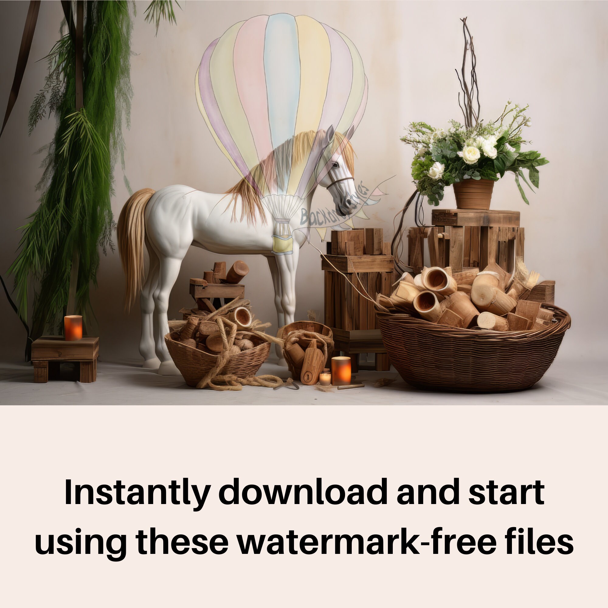 Storybook Backdrop, Superhero Digital Backdrop, Photography Backdrop ...