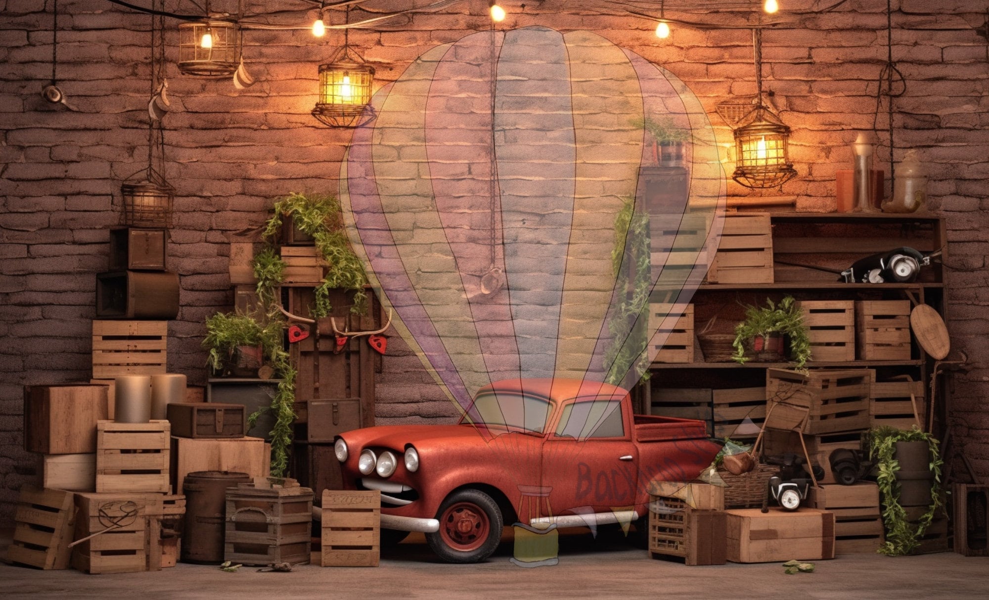 Race Car Backdrop Perfect for Race Car Birthday Party and Kids' Events ...