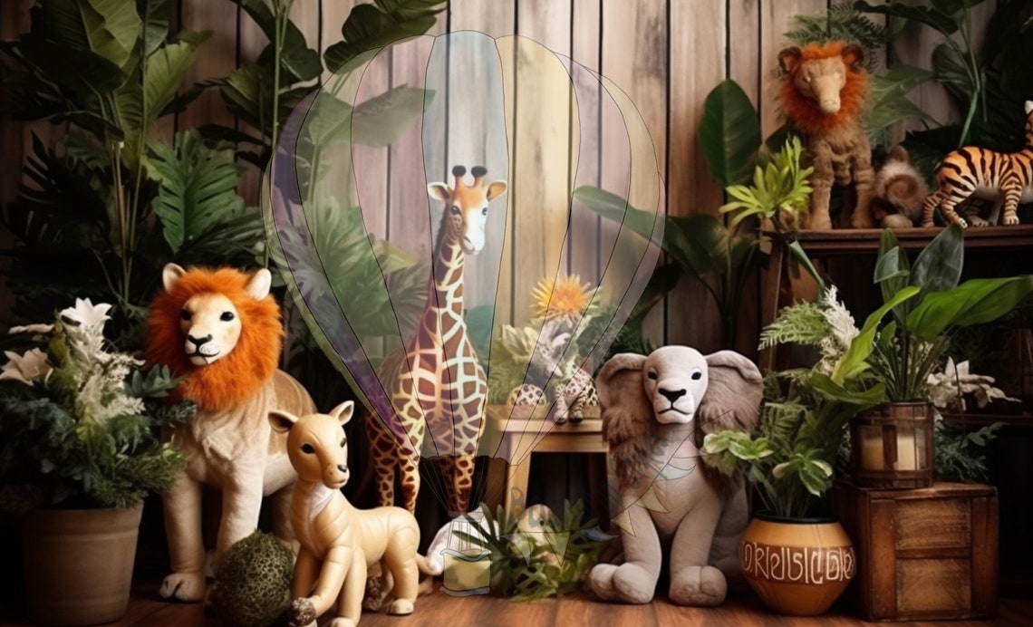 Jungle Backdrops, Safari Backdrop, Wild One Backdrop, Transport Your ...