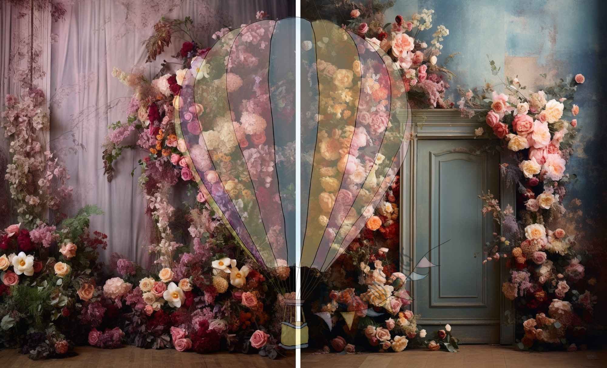 Flower Backdrop Photography Background - Capture Beautiful Moments With ...