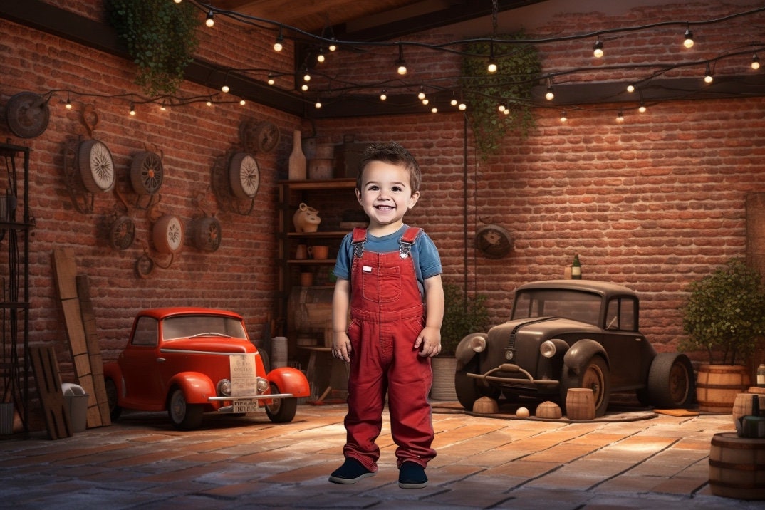 Race Car Backdrop Perfect for Race Car Birthday Party and Kids' Events ...