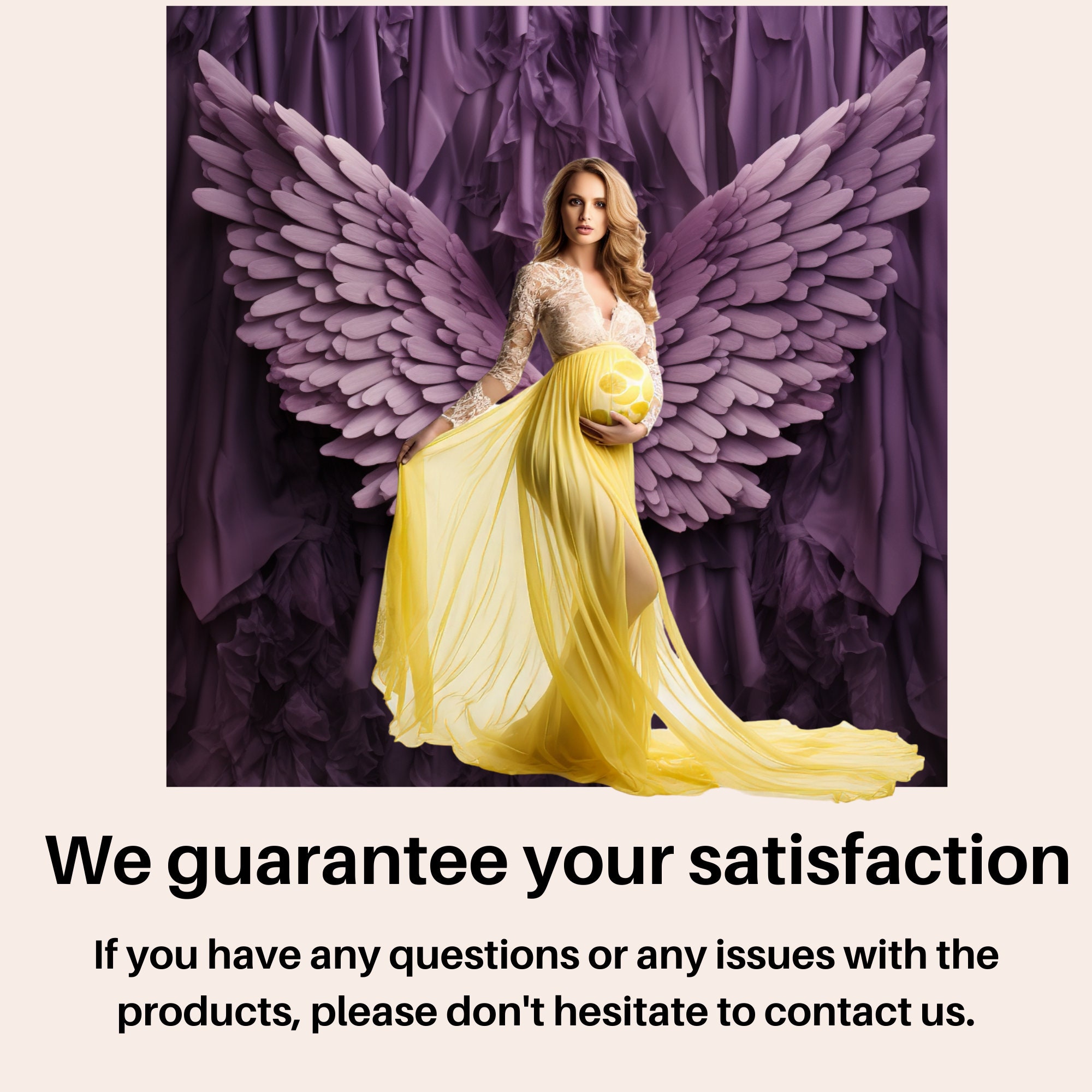 Purple Butterfly Wings Digital Backdrop for Photography Transform Your ...